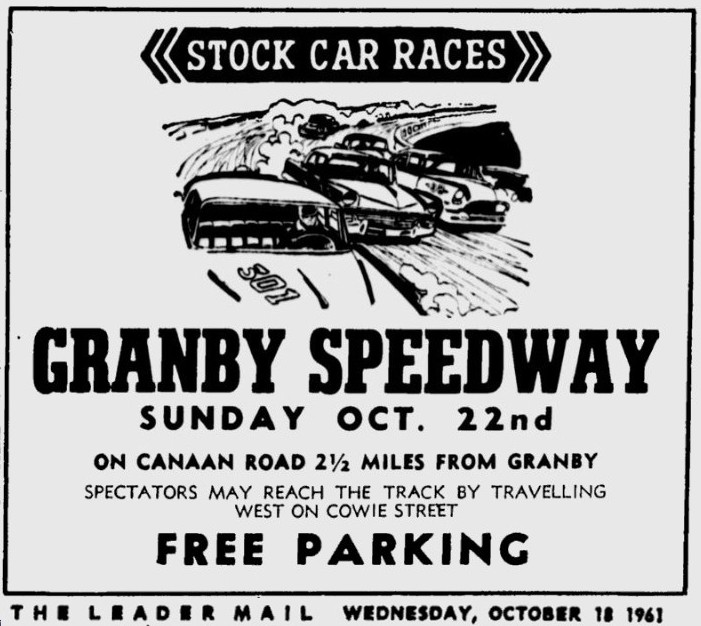 Granby Speedway - Saison 1961