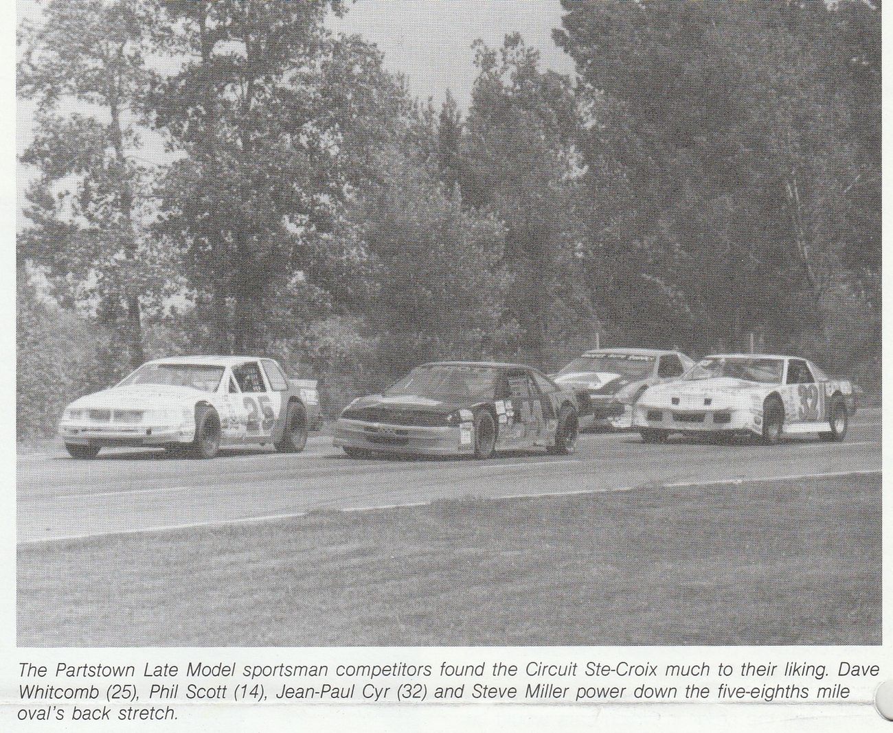 Circuit Ste-Croix - Saison 1992