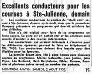 Piste de Ste-Julienne - Documents